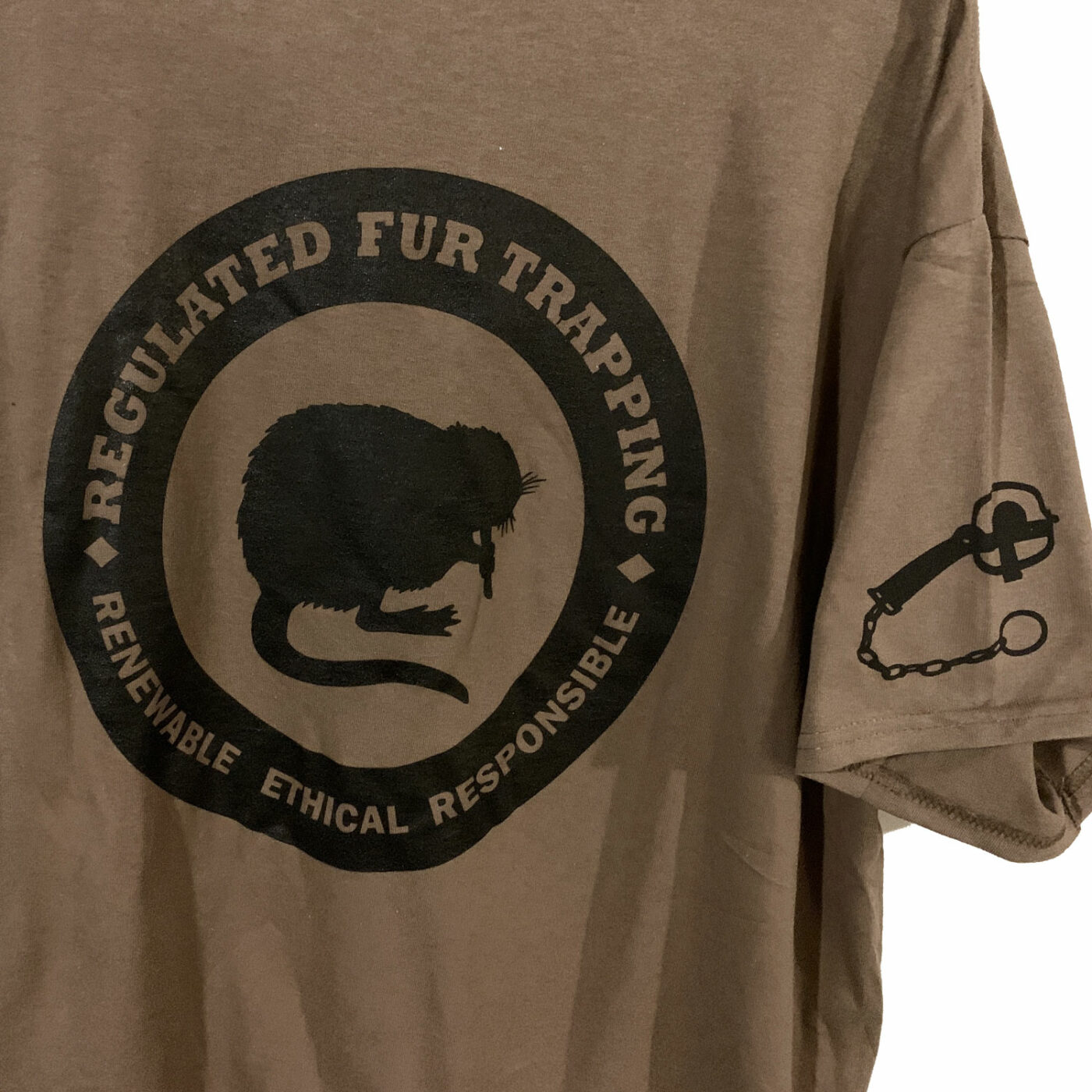Muskrat Logo Tee – Pennsylvania Trappers Association